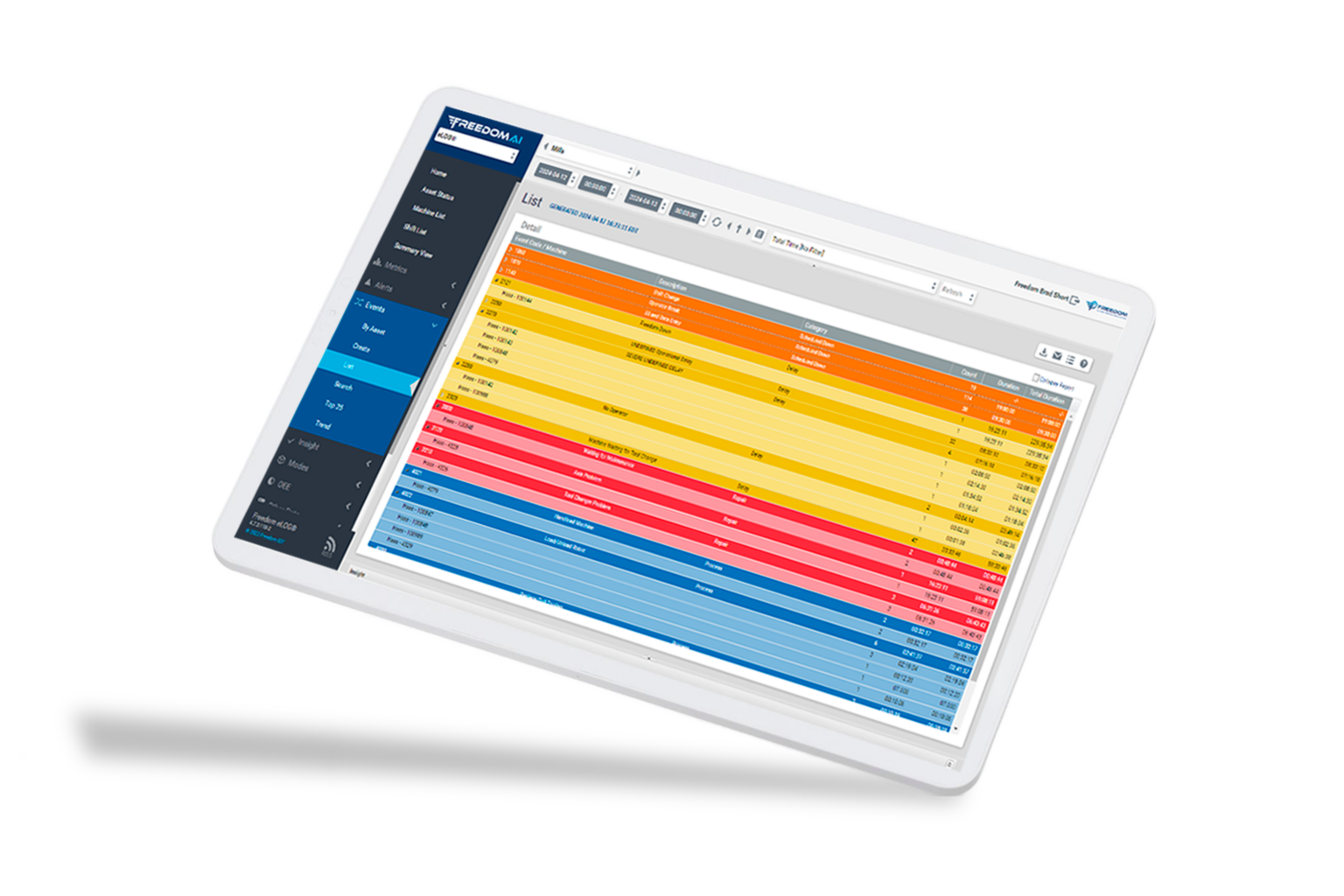 Best Oee Software Get A Free Trial Freedom® Iot